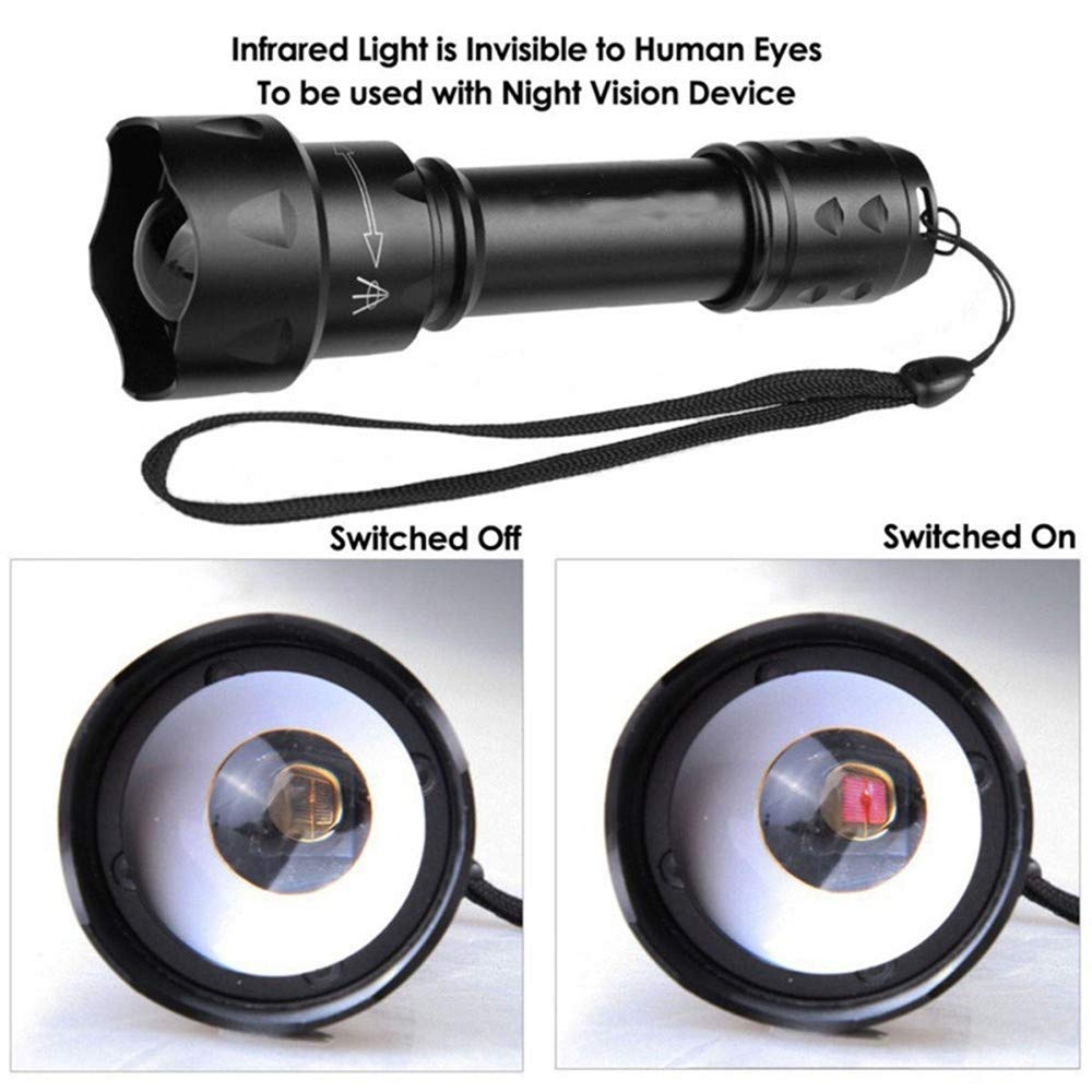Buy IR 850NM 38mm Lens Infrared Light Long Range Night Vision ...