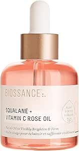 Biossance Squalane + huile de rose vitamine C visage : Amazon.fr ...