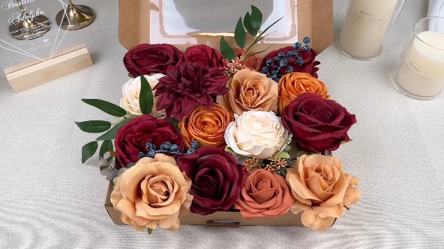 Watch FLORAL STORY Flasky Artificial Wedding Flowers with Stems on ...