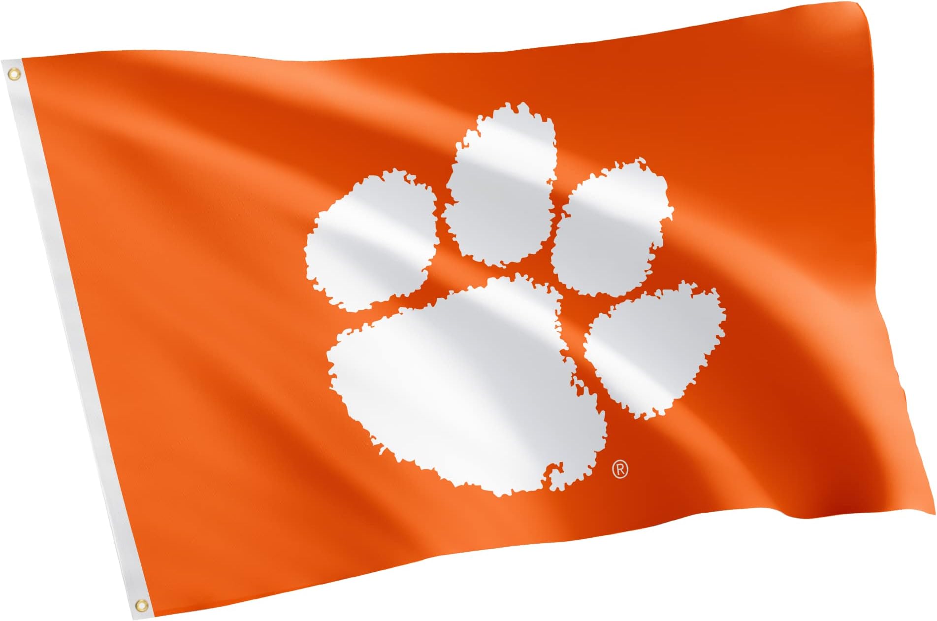 Amazon.com : Clemson Tigers Crest Shield Garden Flag and Banner ...