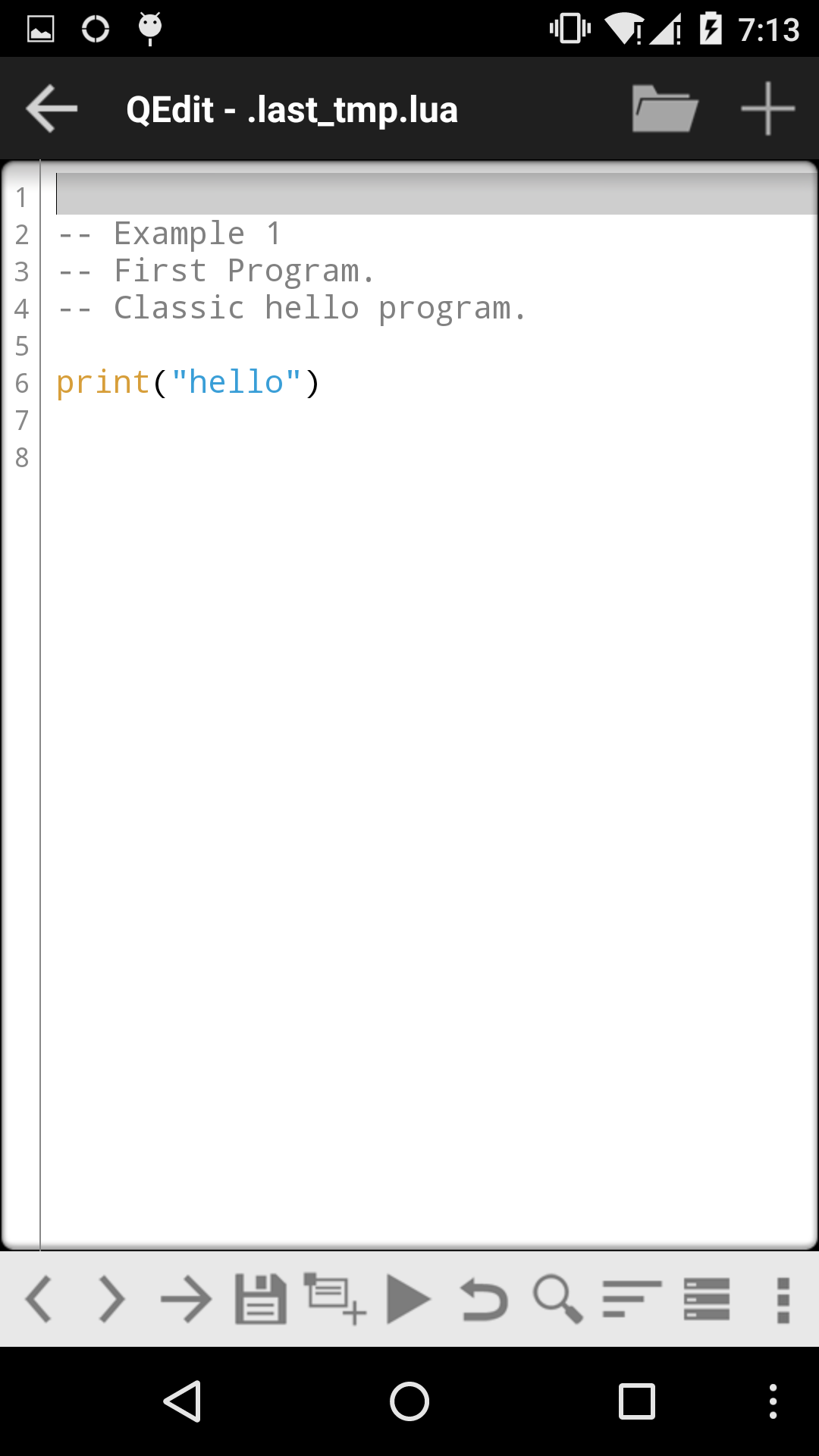QLua - Lua on Android ( Pro ) - Application sur Amazon Appstore