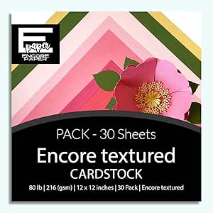 Amazon.com : PINKS FLOWER MAKING CARDSTOCK VARIETY PACK - Encore Paper ...