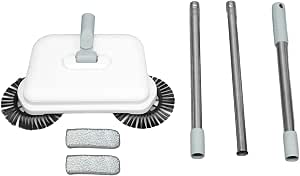 Amazon.com - Hand Push Sweeper, Quiet Manual Floor Sweeper, 360 ...