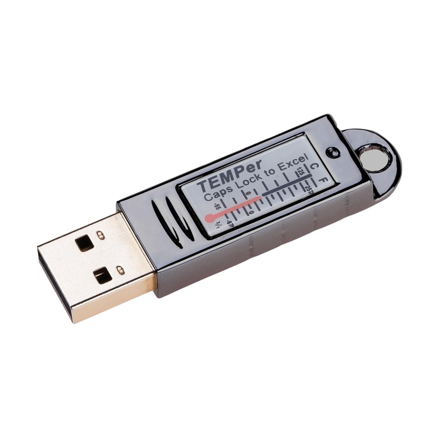 Amazon.com: USB PC Thermometer Temperature Measurement Real Time Data ...
