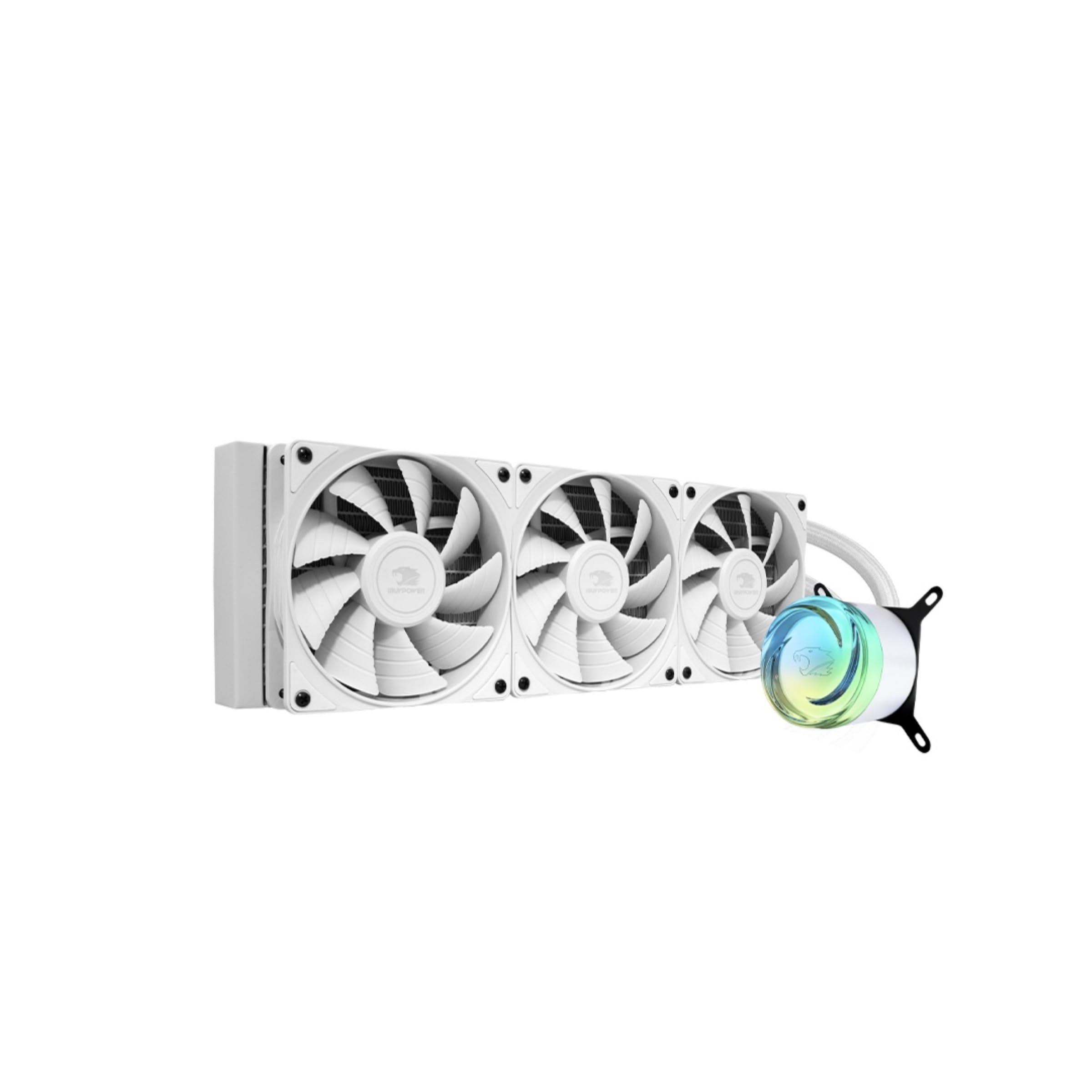 Amazon.com: iBUYPOWER AW4 360mm Radiator CPU AIO Liquid Cooler, 3X ...