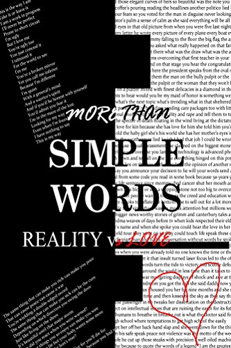 More Than Simple Words Reality vs Love - Kindle edition by Anthony ...