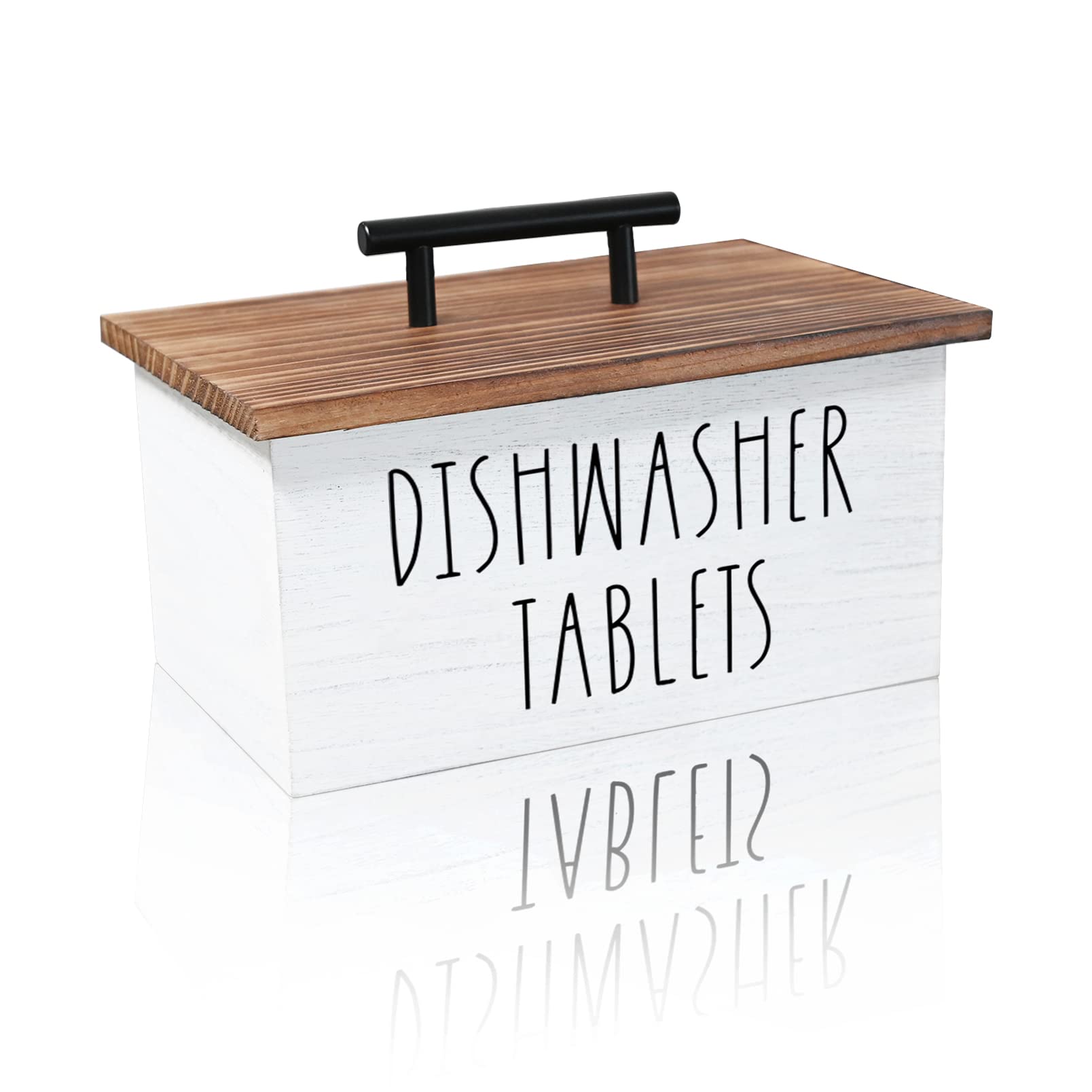 Amazon.com: Dishwasher Pod Container, Farmhouse Dishwasher Pods Holder ...