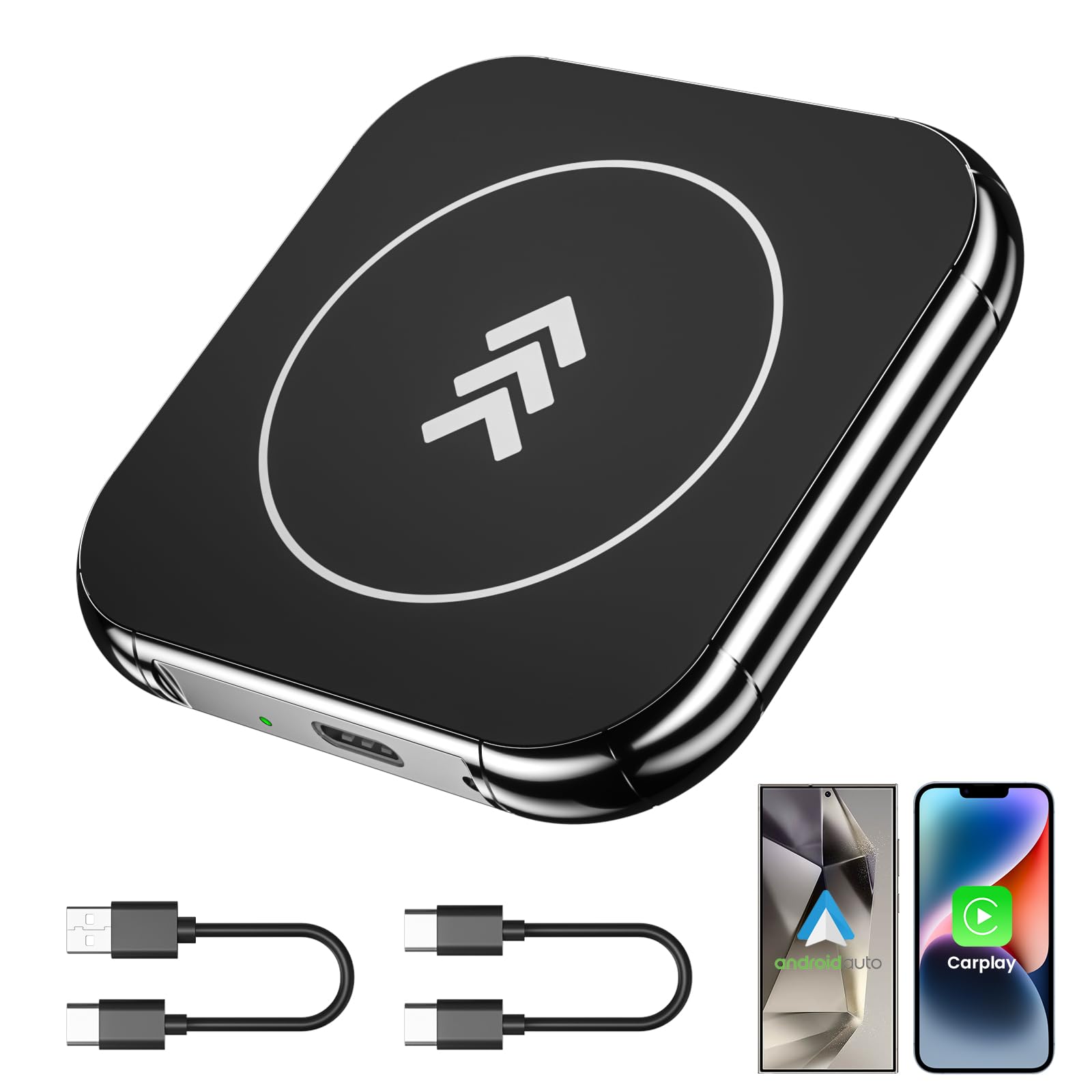 Amazon.com: Wireless Carplay Adapter & Android Auto Wireless Adapter,2 ...