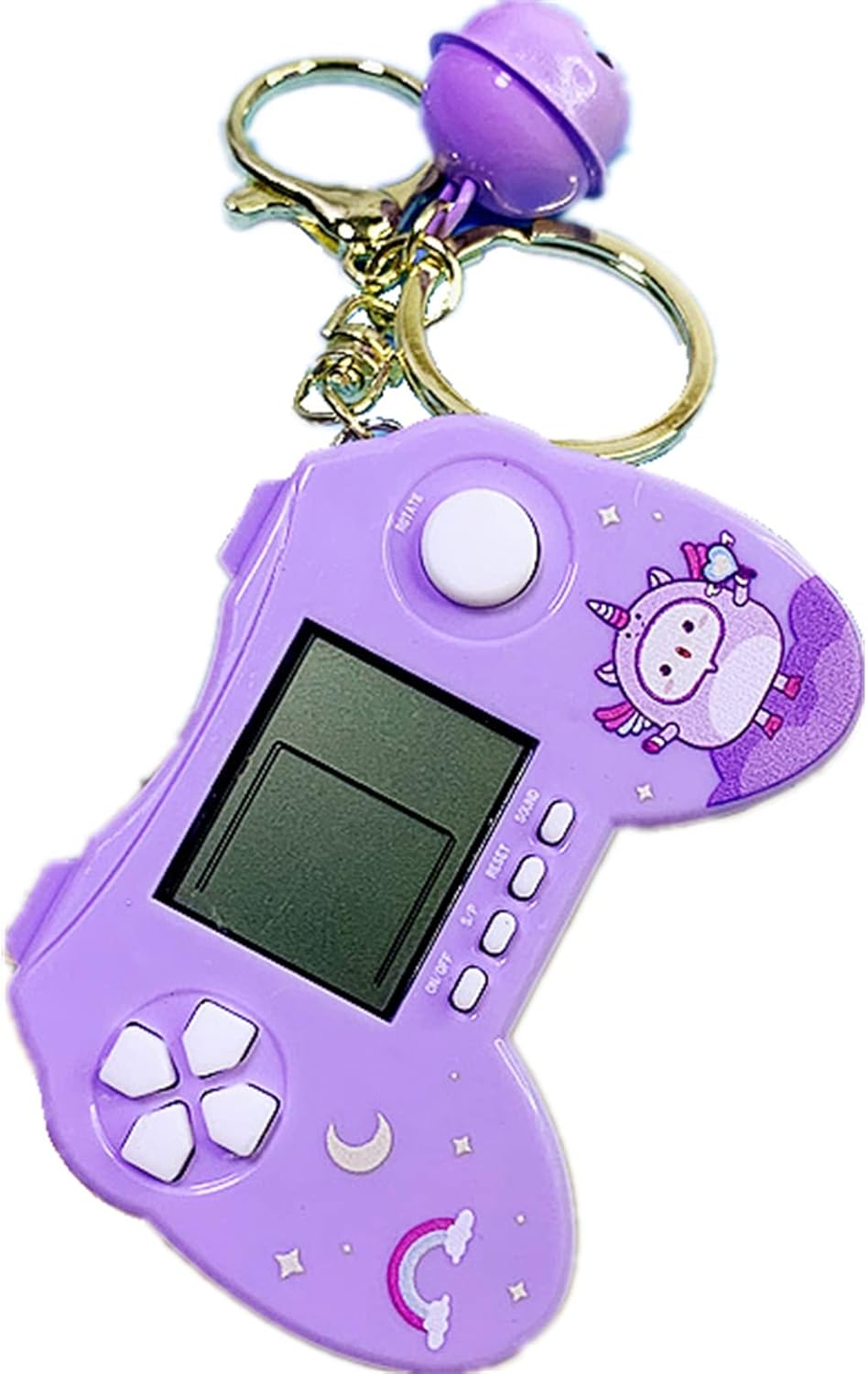 Amazon.com: Retro Classic Game Console Pendant Keychain Playable ...