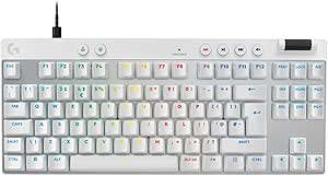 Logitech G PRO X TKL RAPID Tenkeyless Wired Gaming Keyboard With Magnetic Analog Switches, Rapid ...