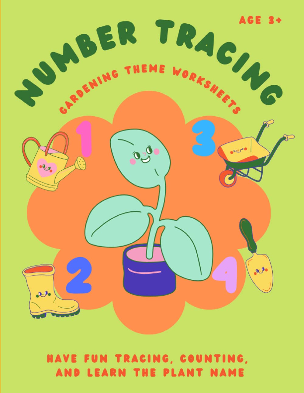 Buy Fun Gardening - Preschool workbook for age 3 to 5, leaning and ...