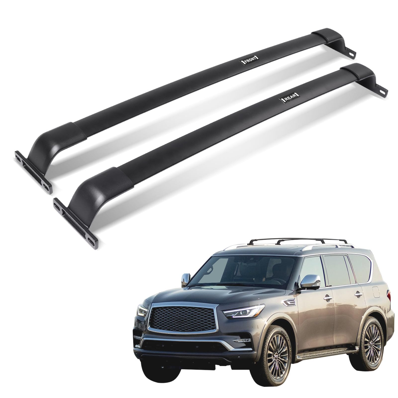 Roof Rack Cross Bars fit for QX80 2011-2024 Crossbars Cargo Accessories ...