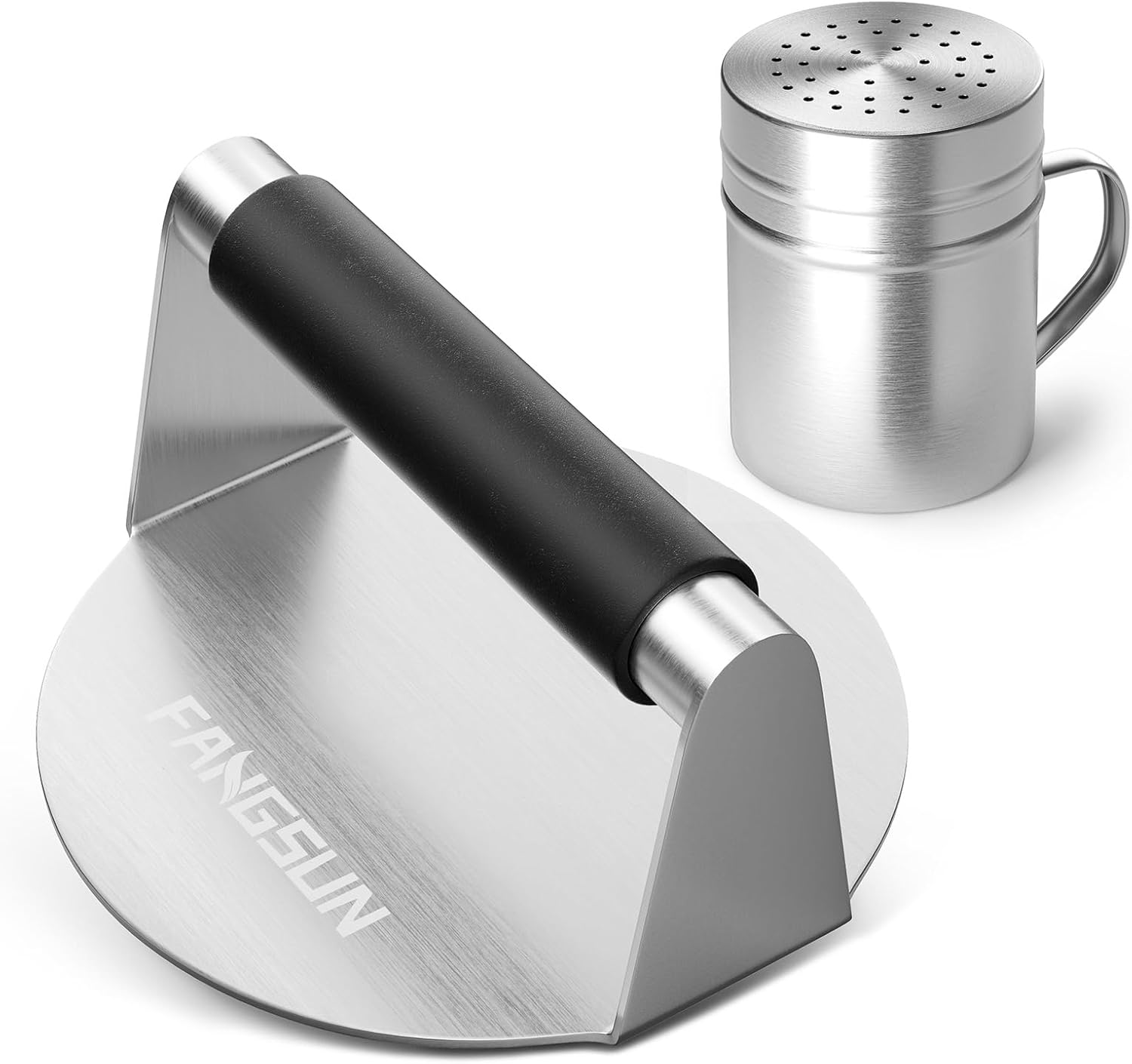 Amazon.com: FANGSUN Smashed Burger Press and Spice Shaker, 5.8 Inch ...