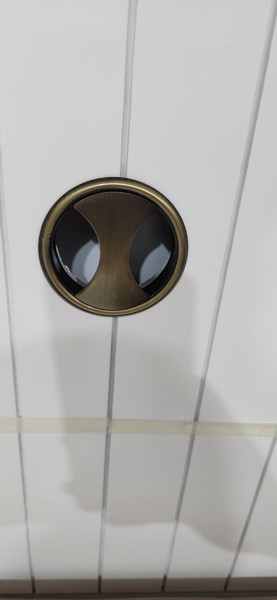 Axtry 2.5 Inch Stainless Steel Cable Manager/Cable Hole Cover Grommet ...