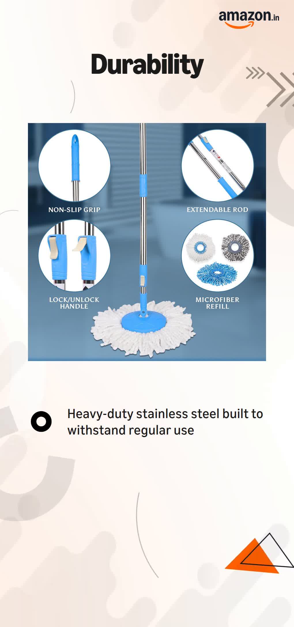 Watch Jns Spin Mop On Amazon Live