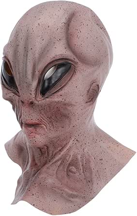 Amazon.com: Halloween Alien Mask Scary Mask for Adults Realistic ...