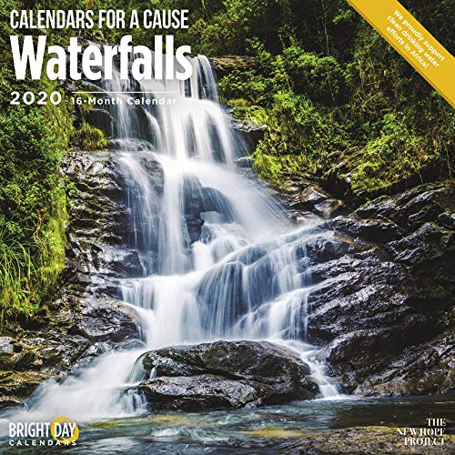 Waterfalls Wall Calendar 2020: BRIGHT DAY: 9781684602629: Amazon.com: Books