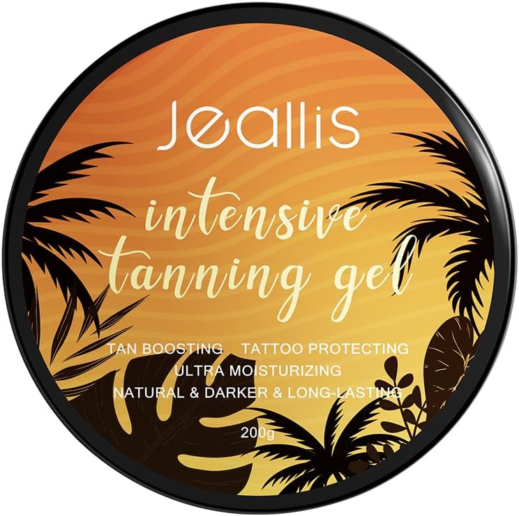 Amazon.com : Jeallis Extreme Dark Intensive Tanning Luxe Gel Mango, Tan ...