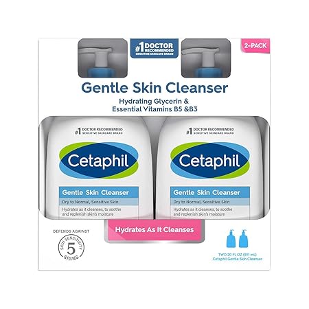 Amazon.com: Cetaphil Hypoallergenic Gentle Skin Cleanser, Dry to Normal ...