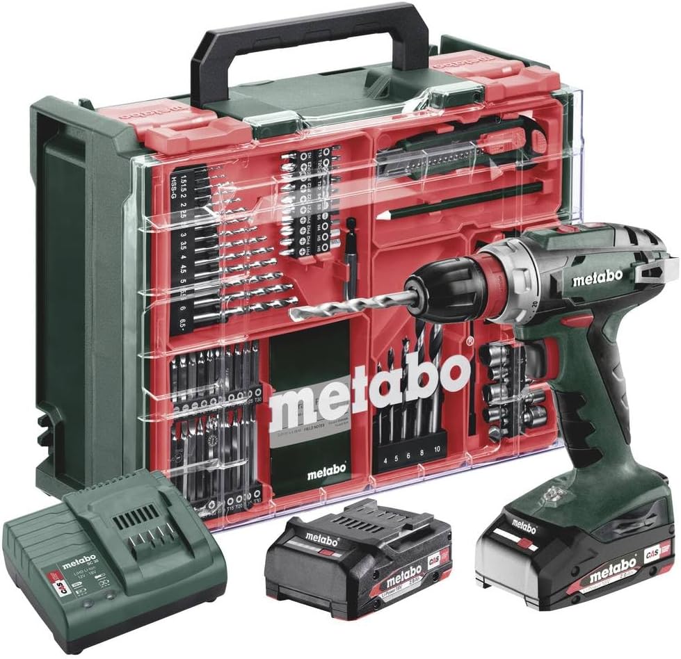 Metabo Akku-Bohrschrauber PowerMaxx BS Basic – 600984500 – 12 V ...