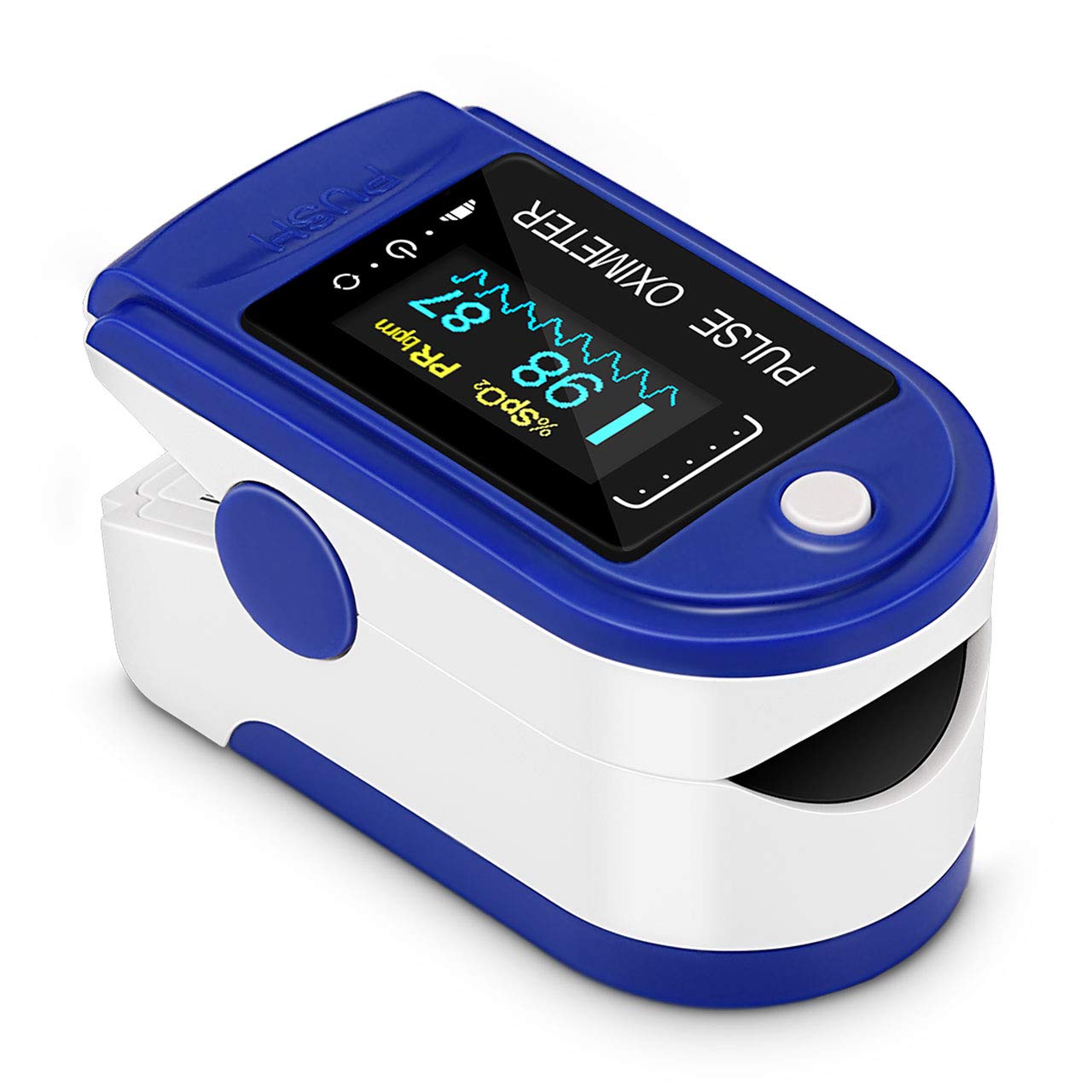 Oximeter, Oxygen Saturation Monitor Spo2 Fingertip Pulse Oximeter Adult ...