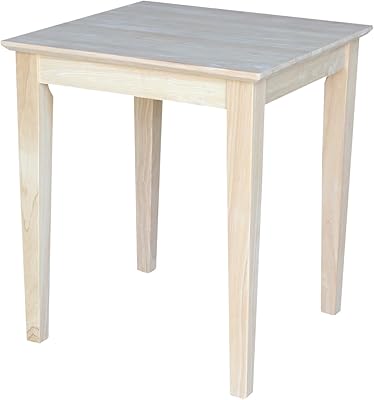 Amazon.com: International Concepts Java End Table, Unfinished : Home & Kitchen