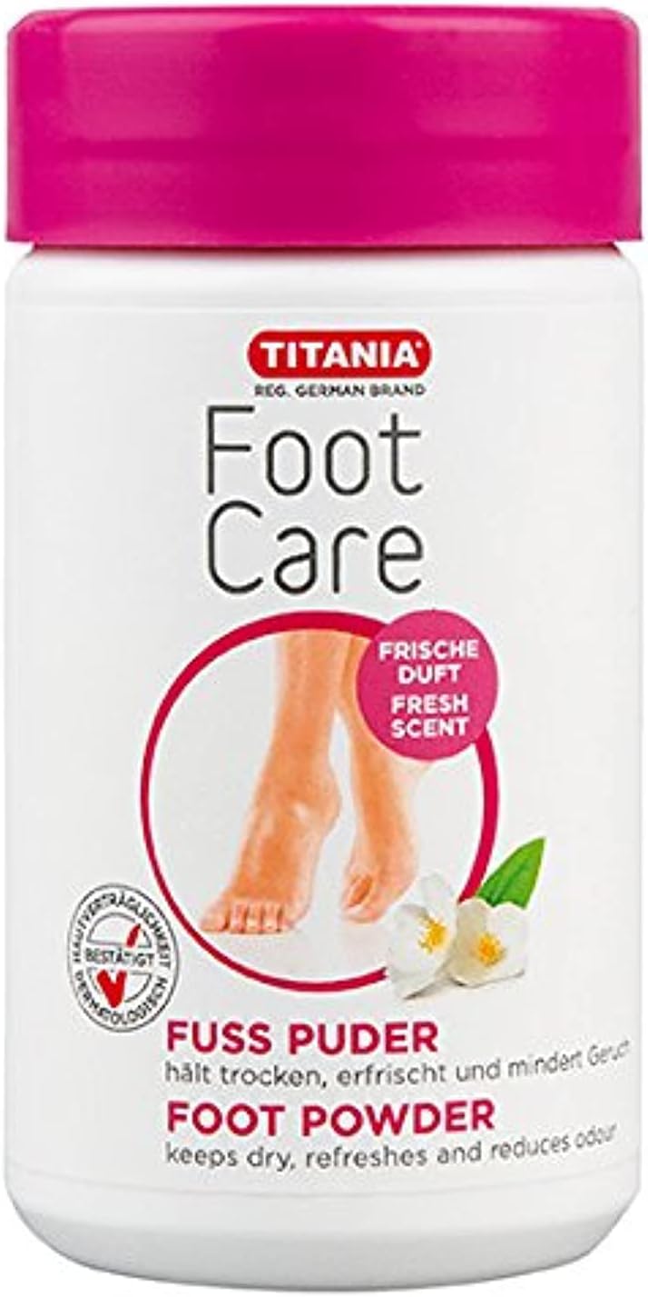 Titania Foot Talcum Powder (100g) : Amazon.co.uk: Health & Personal Care