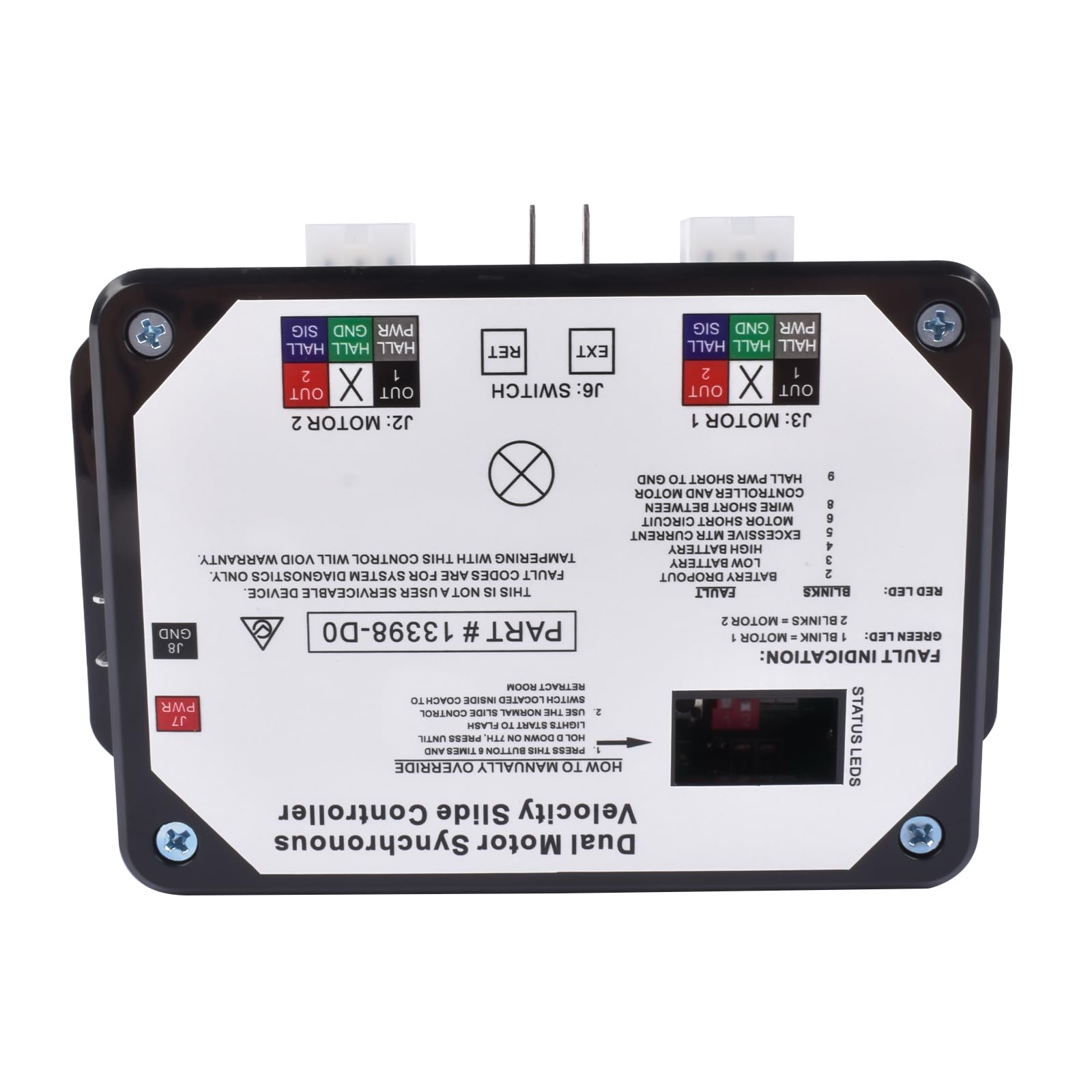 RV Slide Motor Controller 13398-D0 Dual Motor Sync Slide Controller ...
