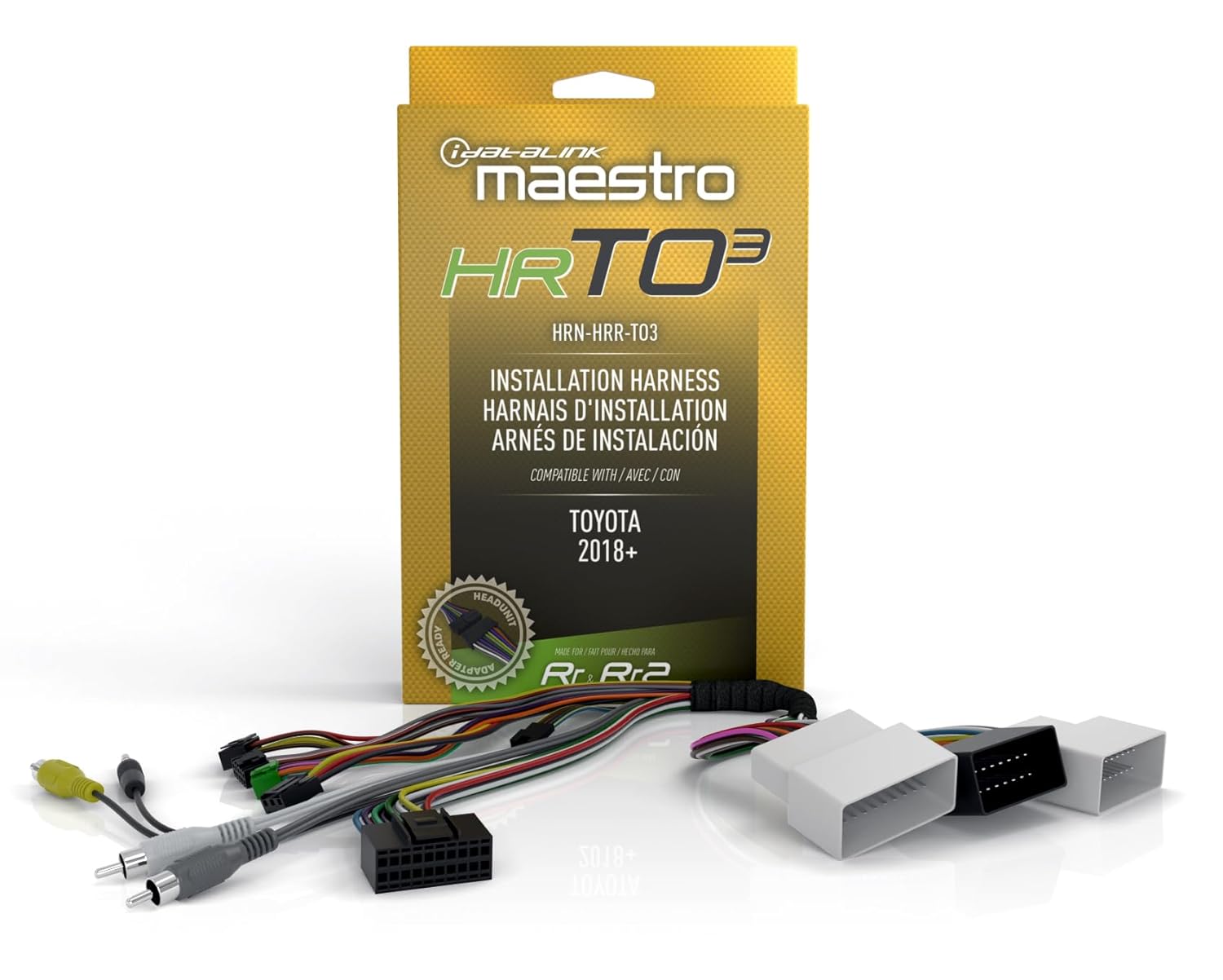 Amazon.com: iDatalink Maestro HRN-HRR-TO3 T-Harness for Select Toyota ...