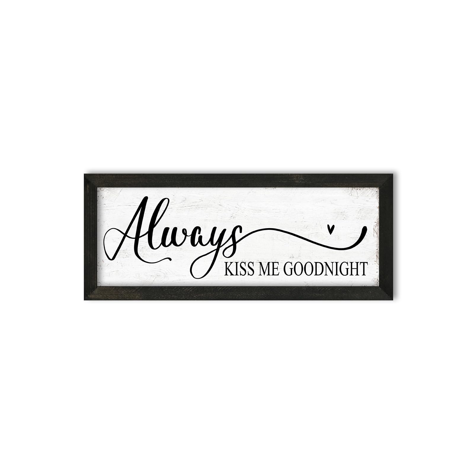 Amazon.com: YPY Always Kiss Me Goodnight sign: Sound absorbing painting ...