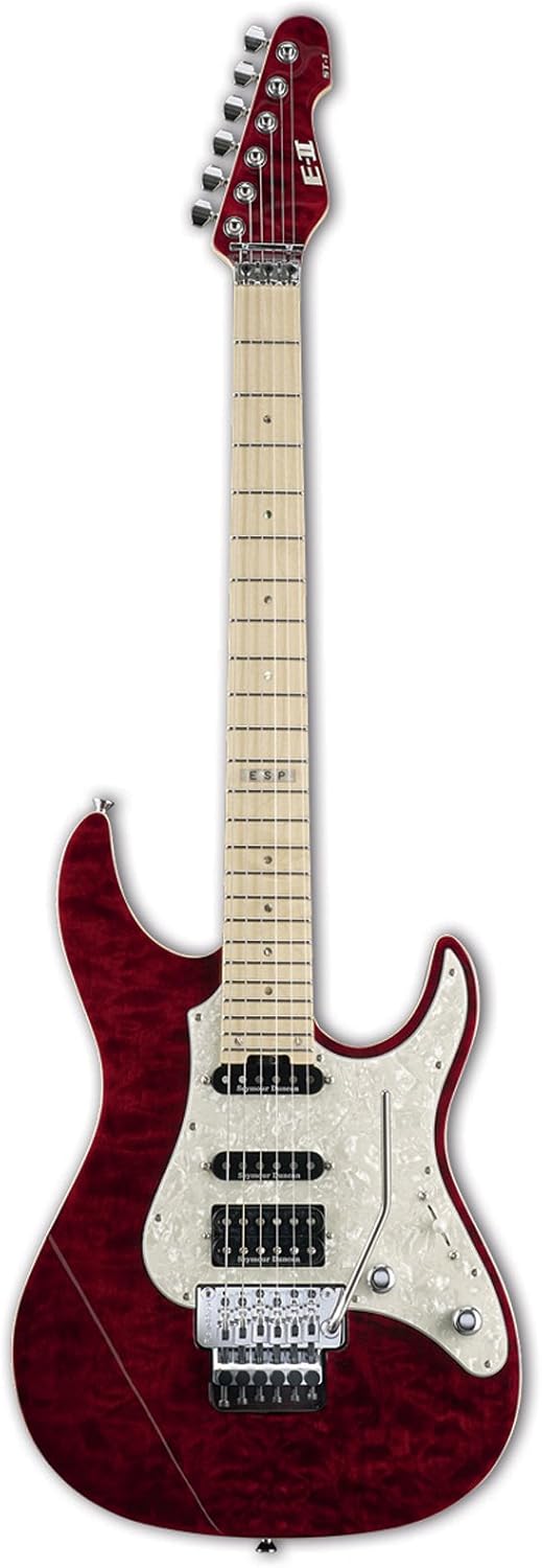ESP E-II ST-1QM - See Thru Black Cherry : Amazon.ca: Musical ...