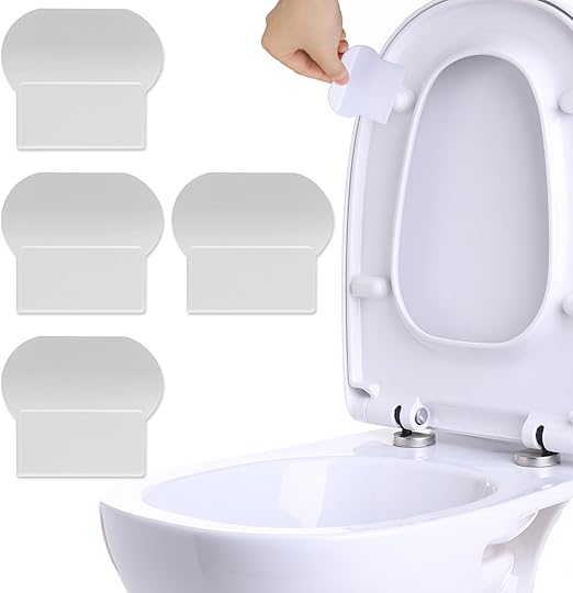 Amazon.com: Aeaocvo 4 Pcs Toilet Seat Lifter, Self Adhesive Toilet ...