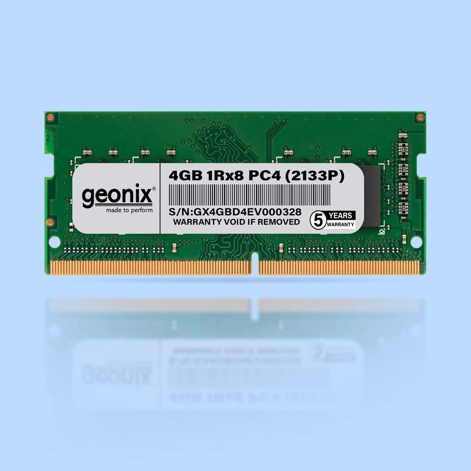 Amazon.in: Buy Geonix Laptop RAM, 4 GB DDR4, Frequency-2133P Mhz, (8x1 ...