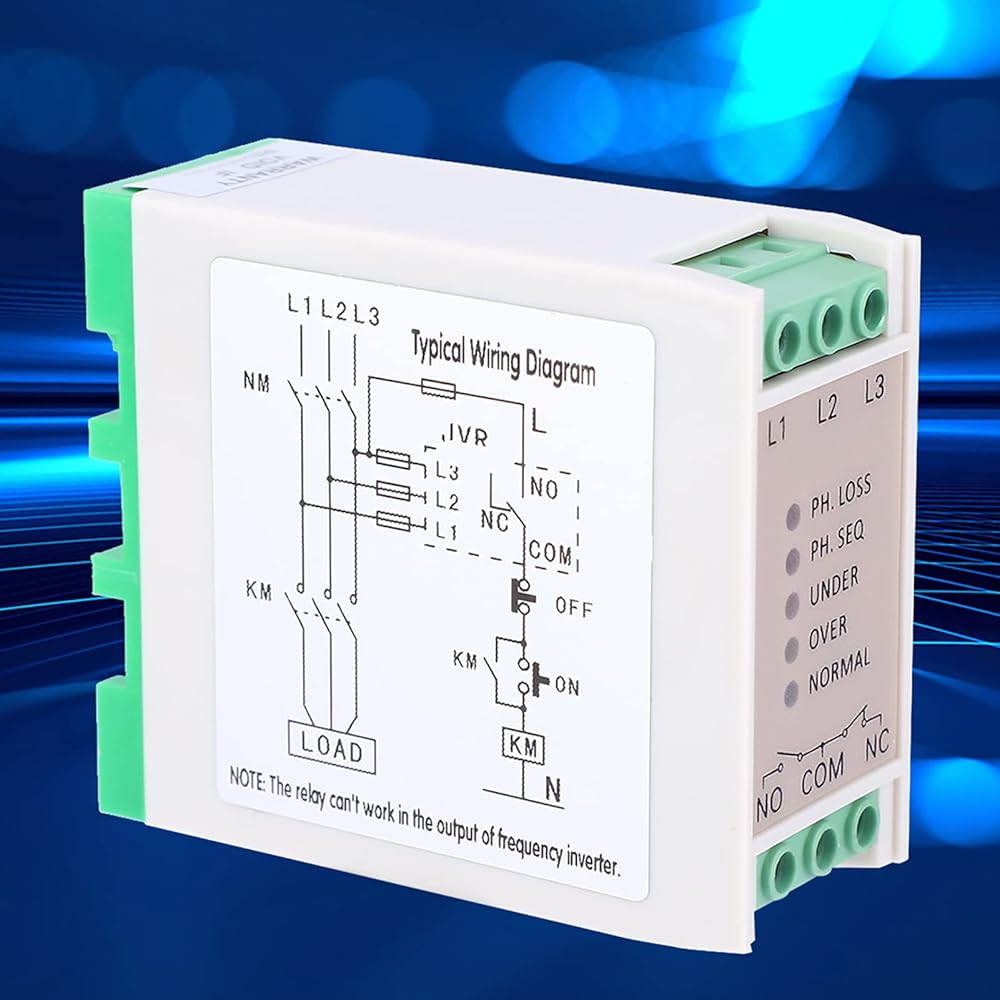Relay Controller, 440VAC Over & Under Voltage Australia | Ubuy