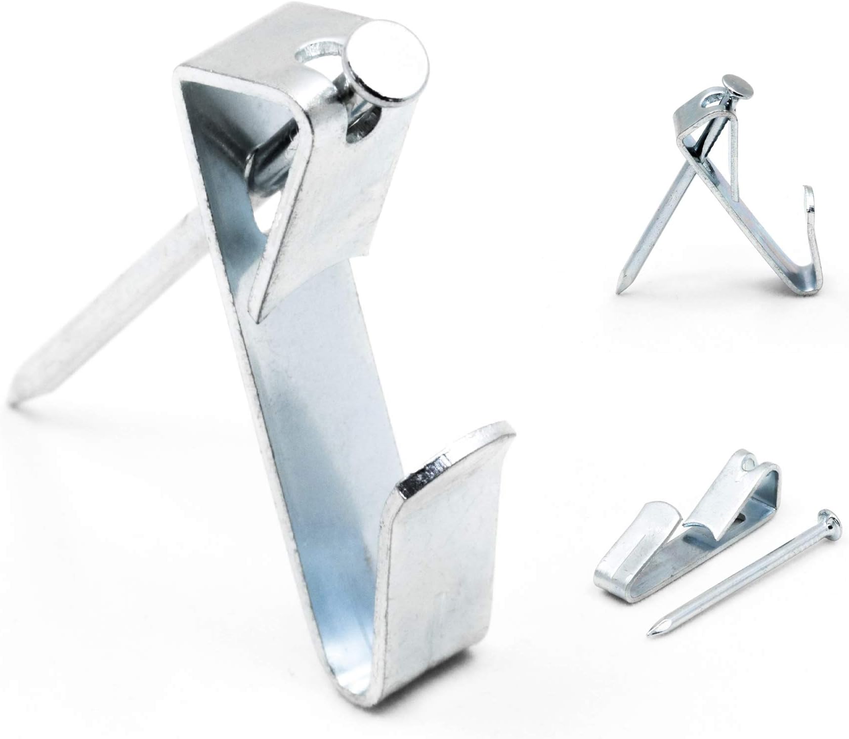 Picture Hanging Hooks 30 lb - Professional Picture Hangers for Drywall ...