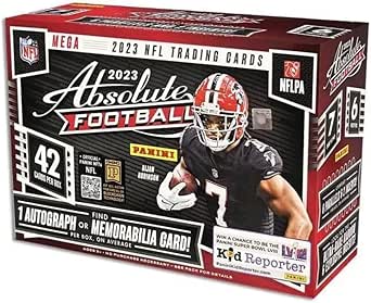 Amazon.com: 2023 Absolute Football Sealed Mega Box (42 Cards/Box) 1 ...