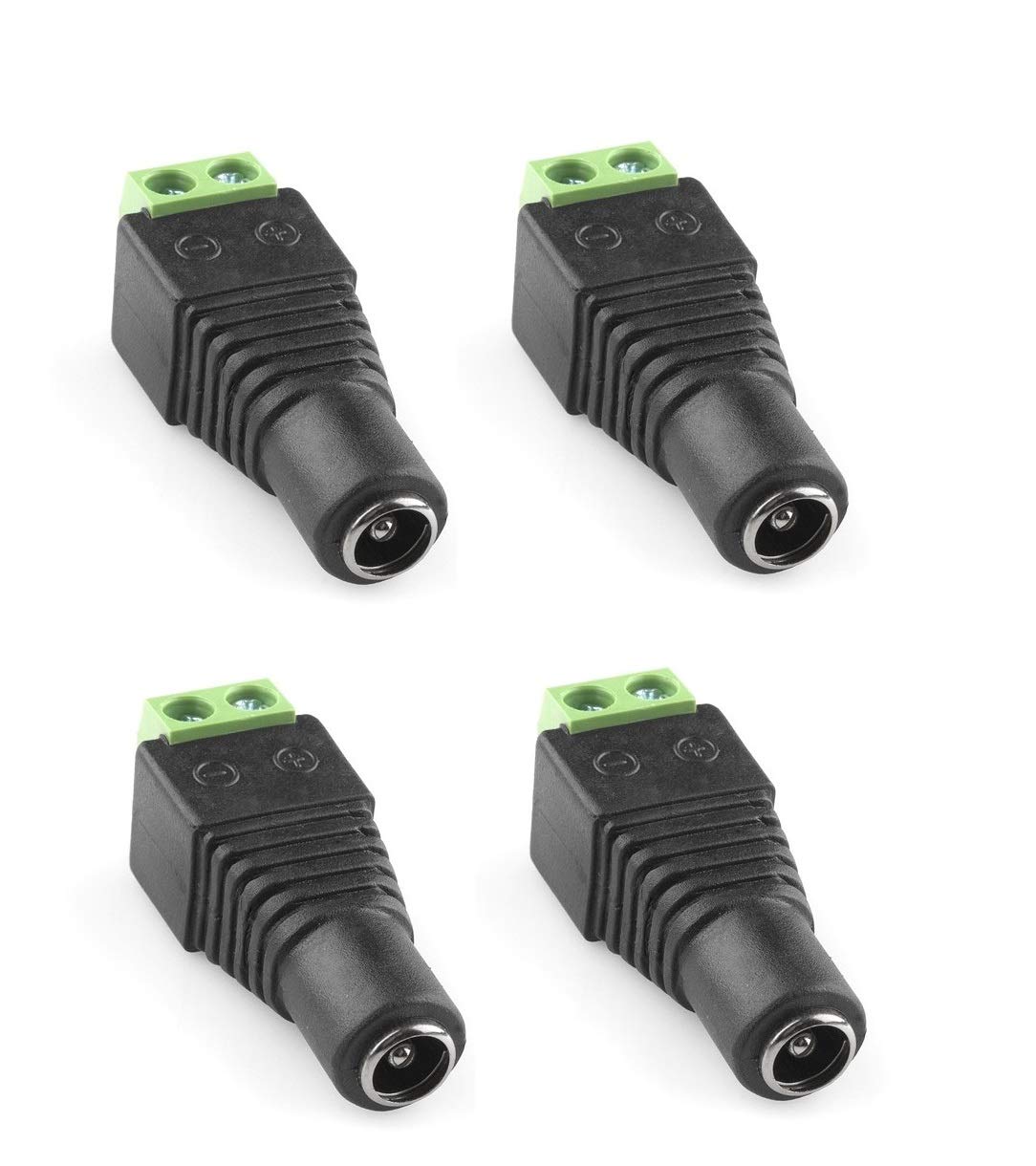 Buy River Fox (4 Pieces) Screw Fastening Type Female DC Power Plug ...