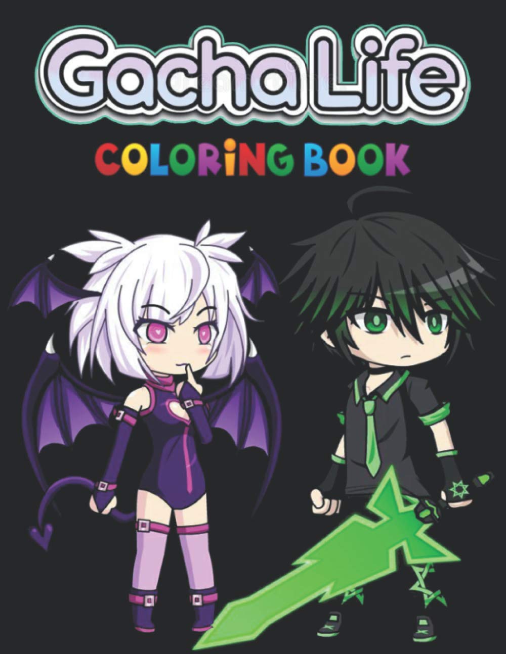 Buy Gacha Life Coloring Book: +50 High Quality Gacha Life Club ...