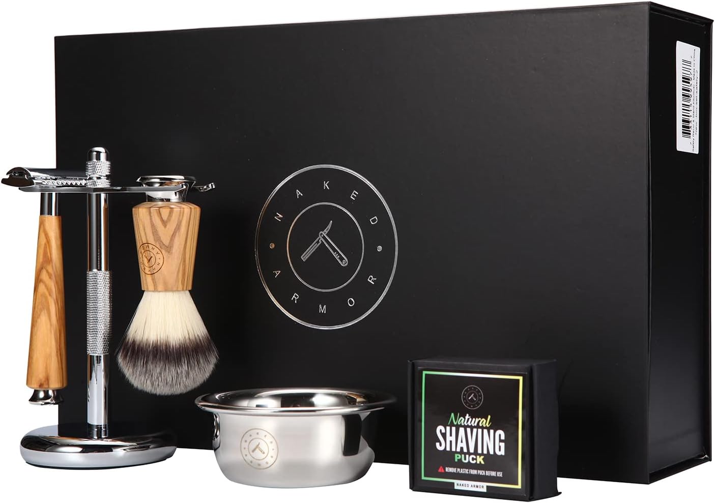 Amazon.com: Complete Safety Razor Kit - Includes Olive Wood Safety ...