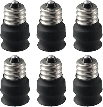 napkery 6 Pcs E12 to E11 Lamp Socket Adapter Female E12 to E14 Lamp ...