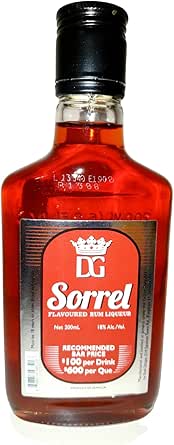 D&G Sorrel Flavoured Rum Liqueur 200ml (Product of Jamaica) : Amazon.co ...