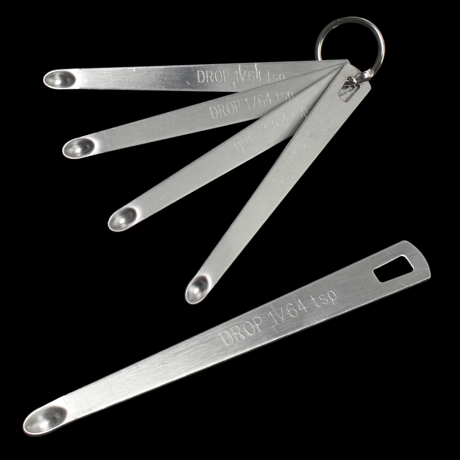 Amazon.com: 4 Pcs Small Measuring Spoon 1/64 Measuring Teaspoon(1/64 ...