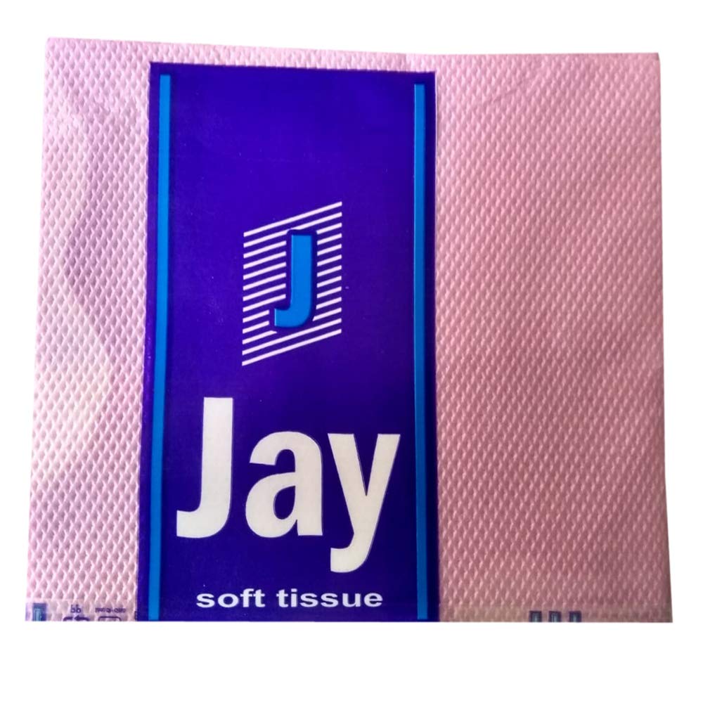 Jay 1Ply Paper Soft Tissue Paper Pink 30 X 30 Cm Pack Of 9 Packets jay-1ply-paper-soft-tissue-paper-pink-30-x-30-cm-pack-of-9-packets