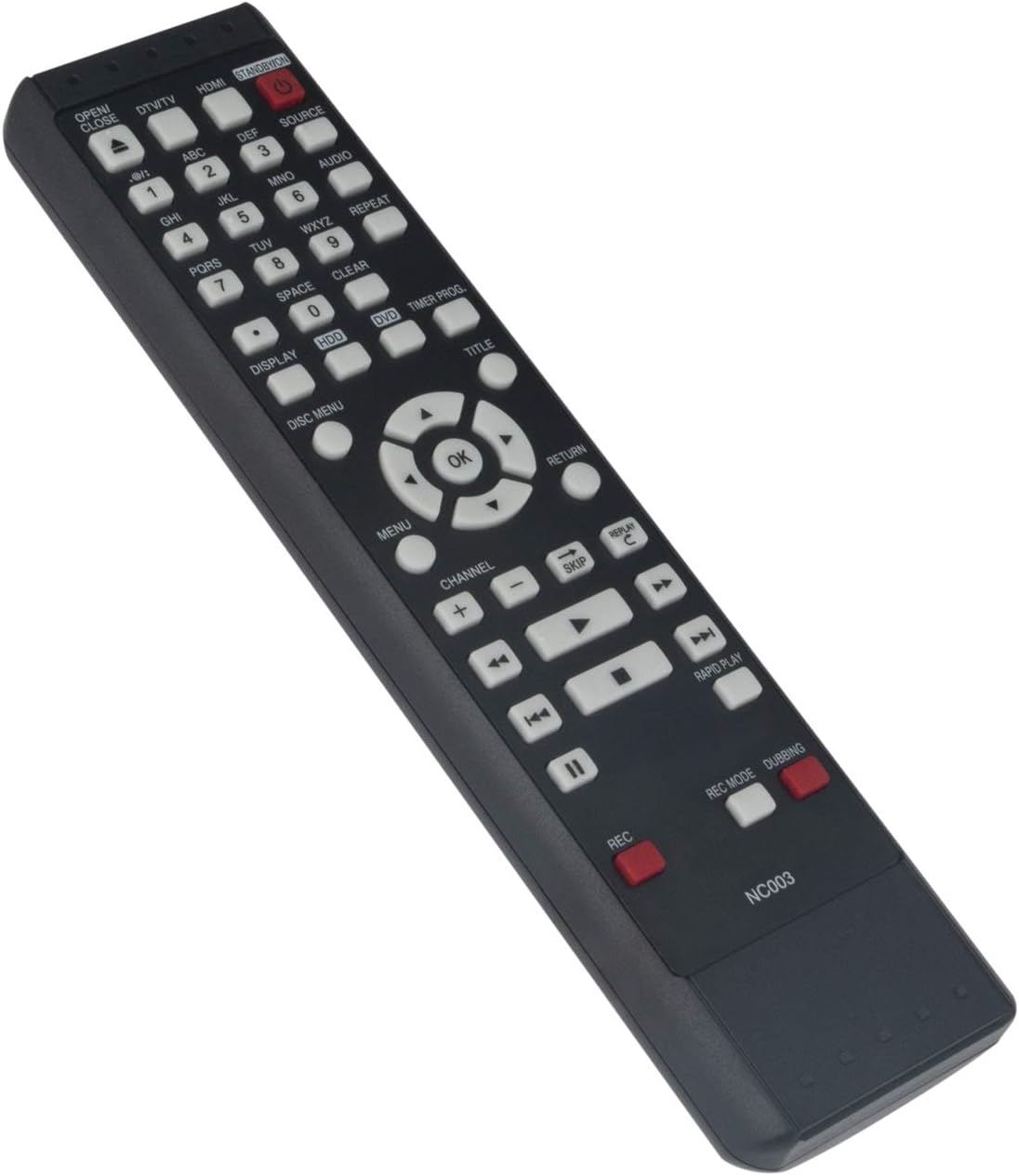 Amazon.com: NC003UD NC003 Replacement Remote Control fit for Magnavox ...