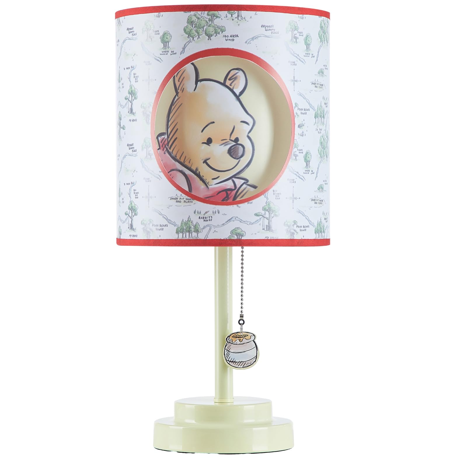 Vintage Winnie The Pooh Lamp Disney Winnie The Pooh Balloon Light