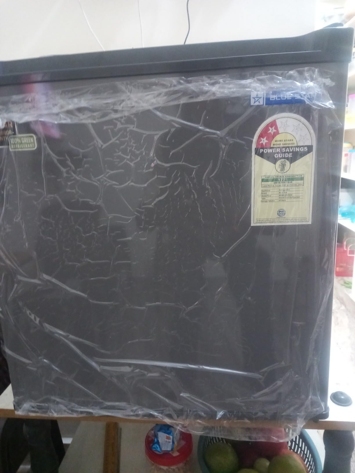 Blue Star 45 Ltr, 2 Star, Mini Refrigerator With Freezer, Direct Cool ...