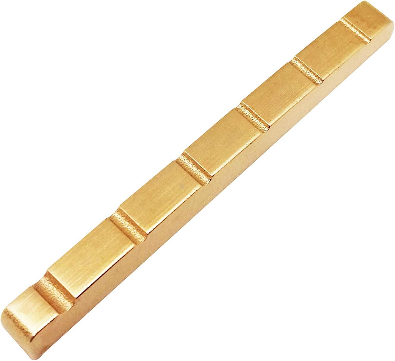 Amazon.com: Guyker 43mm Guitar Nut Pre-Slotted – Brass Nuts Replacement ...