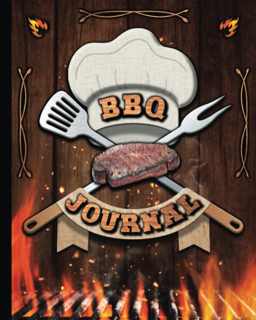 BBQ Journal - Smoking Logbook: Pitmaster's Cooking Diary with Blank ...
