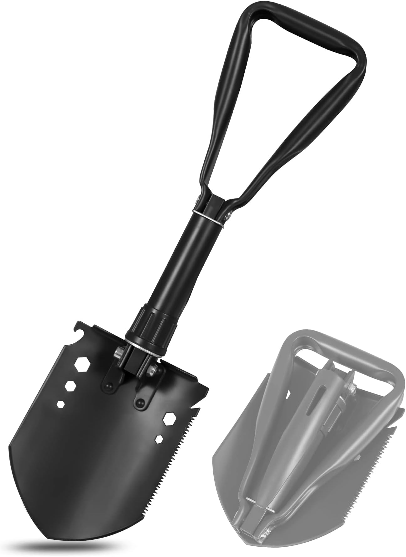 Amazon.com : Genuine Military Issue Entrenching Tool, Folding Shovel w ...