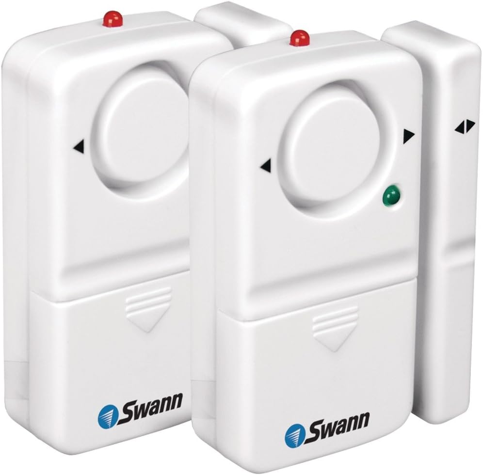 Amazon.com: Swann SCU351MD2 Stand-Alone Window and Door Magnetic Alarm ...